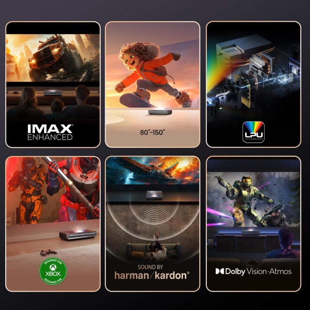Projetor Smart Laser Cinema 4K Triplo Laser Hisense.Hss - Best Market ...