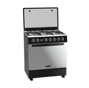 Fogao A Gas Clea 5 Bocas Forno Preto 80X60 | Best Market